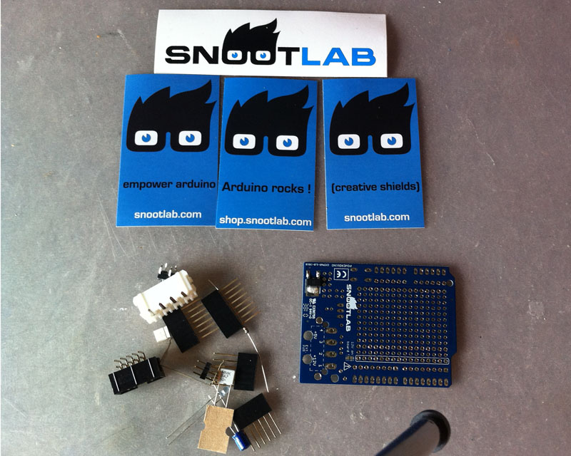 Snootlab - Essai de l'Arduino i2C Power proto shield : Controlleur PWM de ventilateurs asservis ...